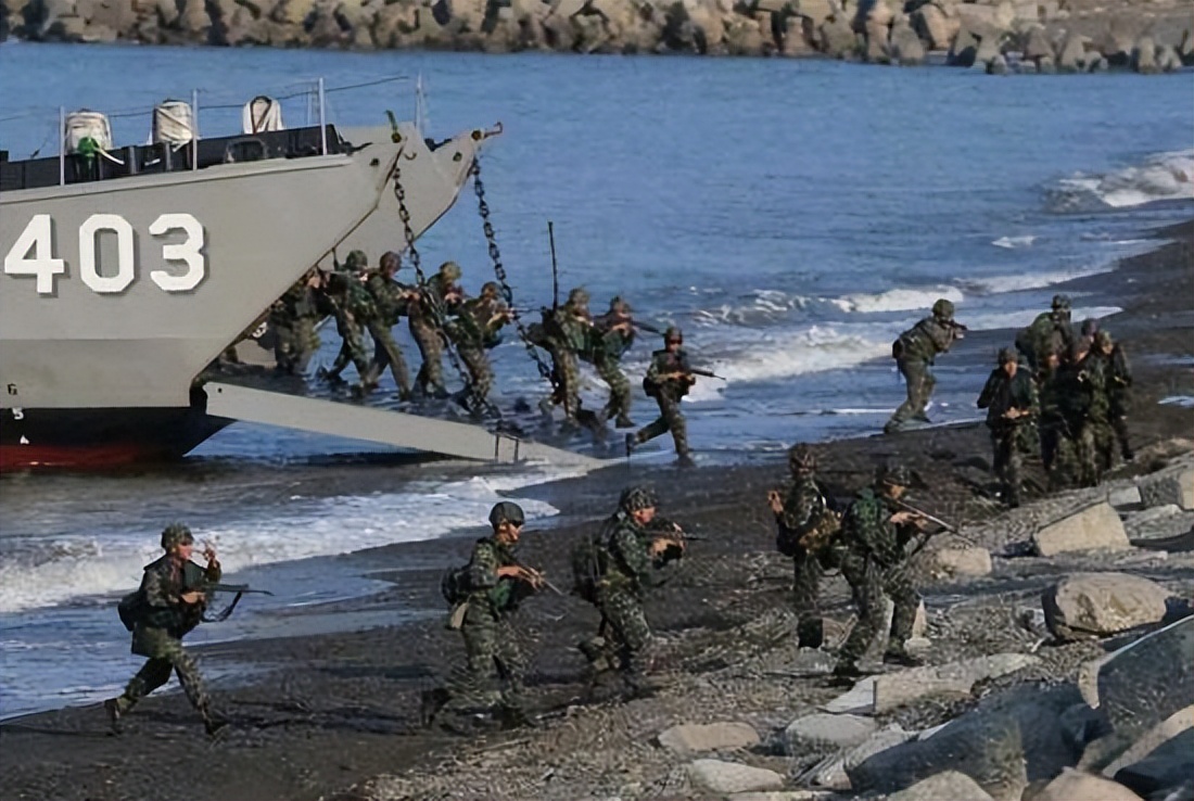 Just after the end of the joint sword, the Taiwan Island anti-landing ...