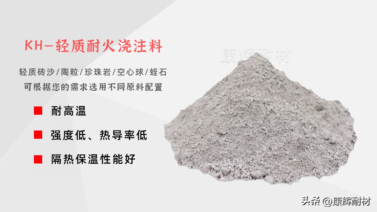 Introduction of Lightweight Thermal Insulation Castables Kanghui ...