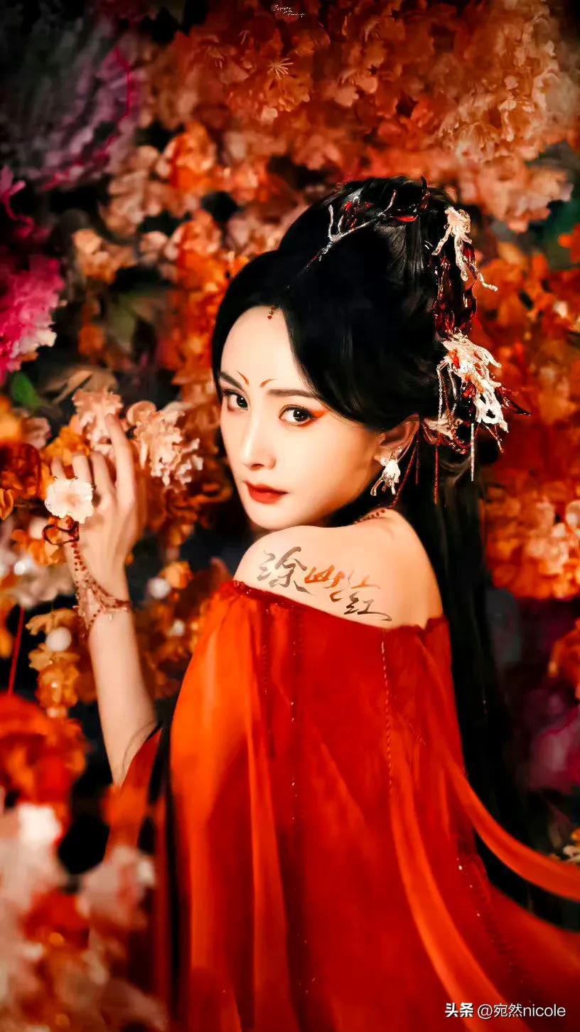 Yang Mi, the little red demon, is so beautiful! The most beautiful ...