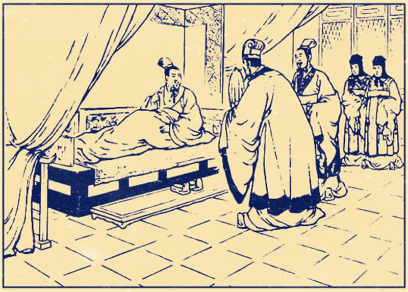 One month before Liu Bei died, he suddenly realized that Liu Feng had ...