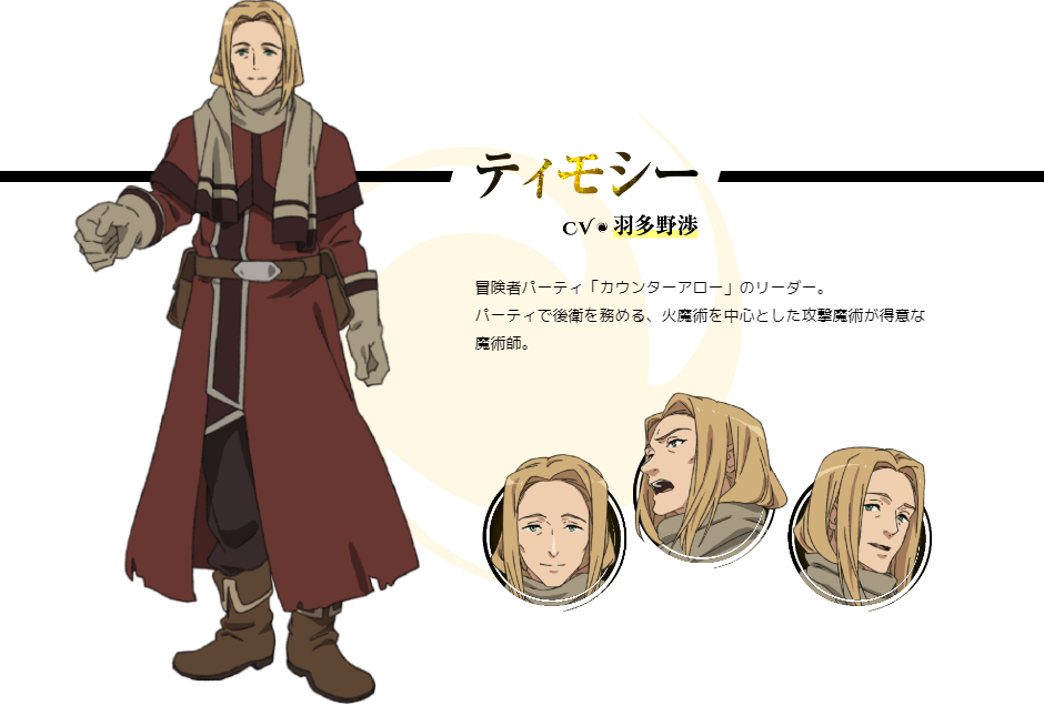 Reincarnation without a Job Season 2 The Mire Chapter Character ...