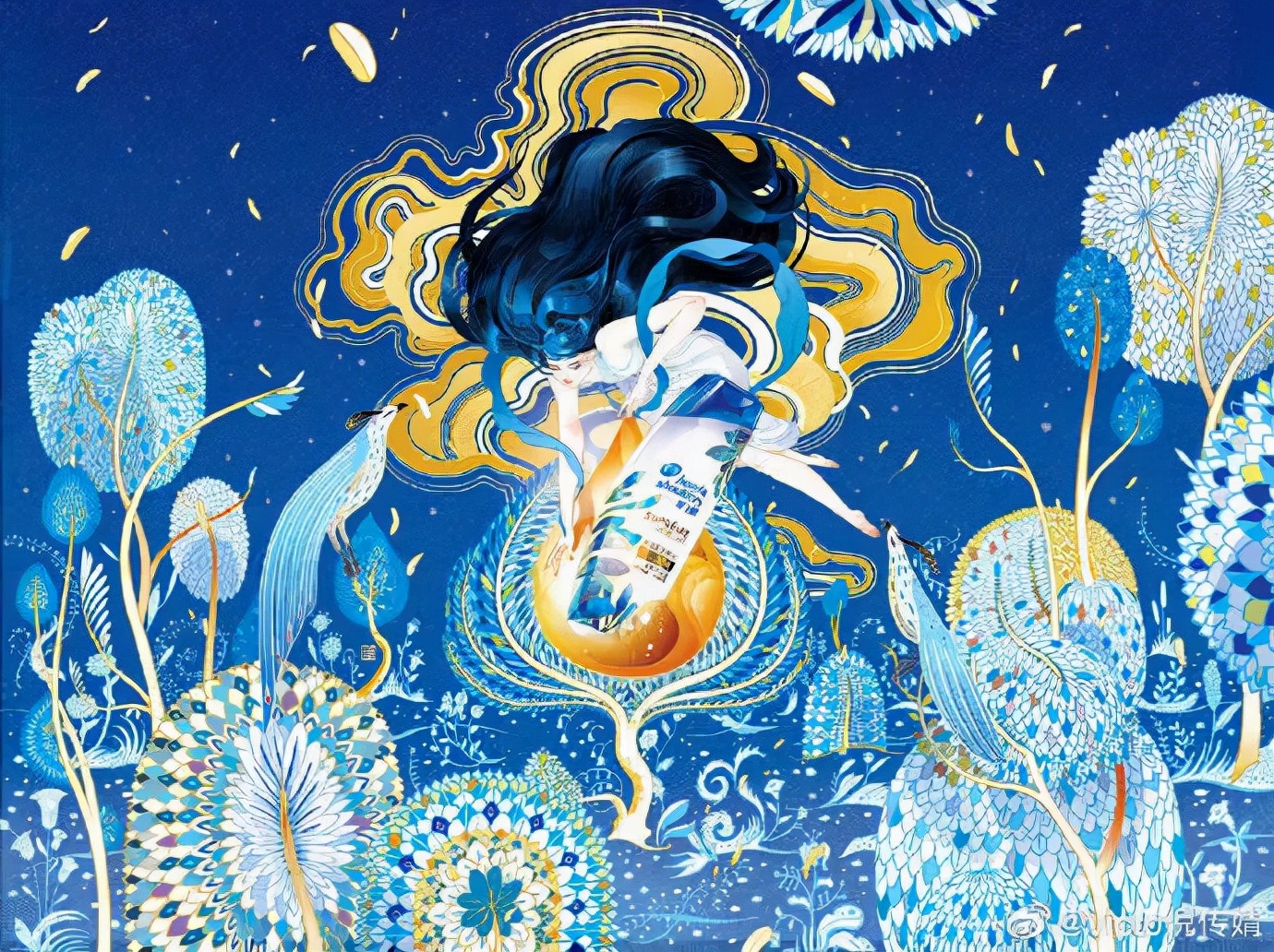 Ni Chuanjing: Chinese Illustrator "Chinese Style Artist" Who Conquered ...