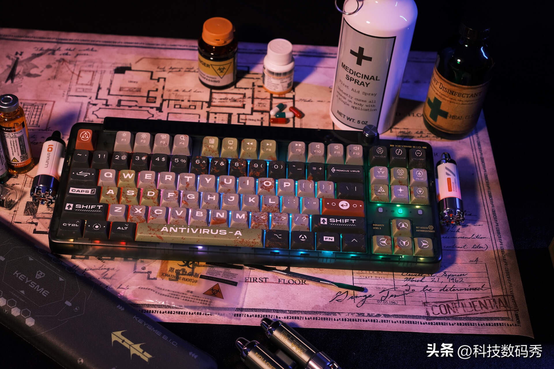 Resident Evil is visual sense, e-sports plague radiation wind, KEYSME ...