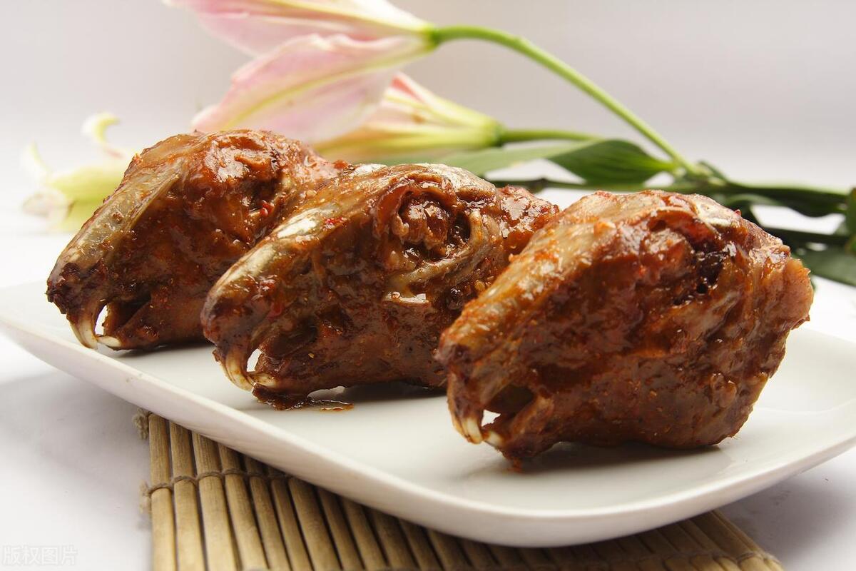 Nine kinds of animal heads that Chinese people love to eat, braised pig ...