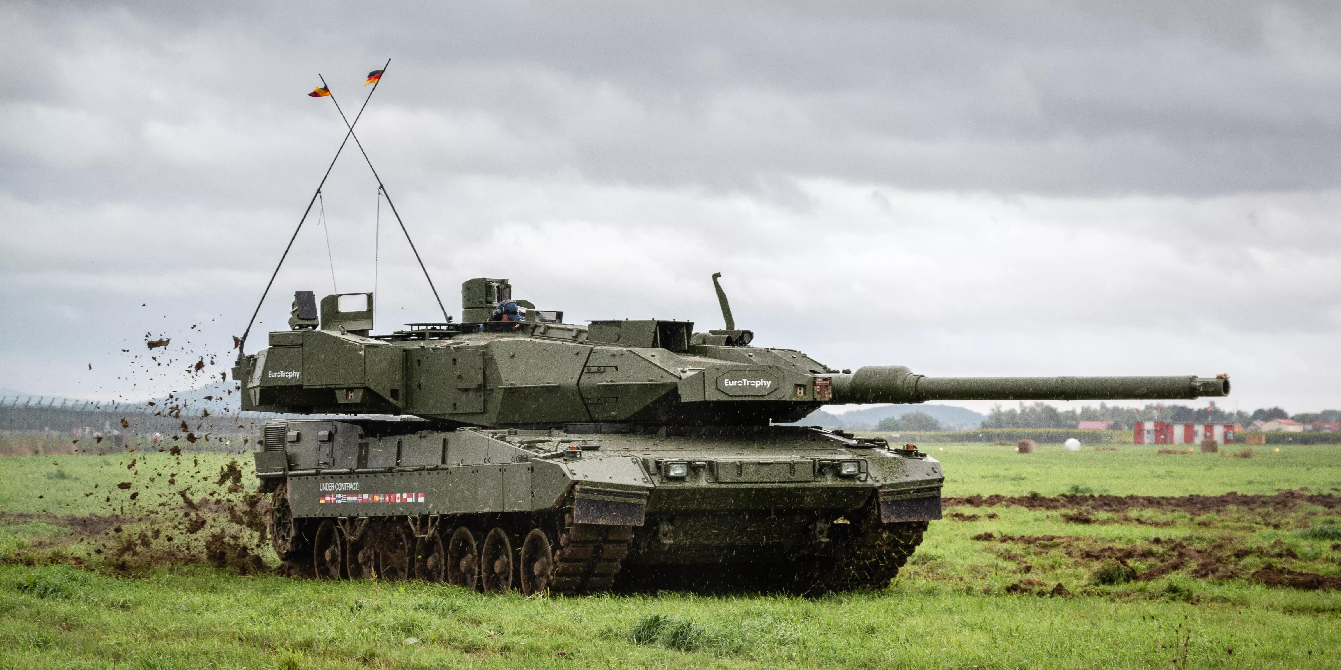 The German Leopard II tank is well-deserved of its reputation, 1 can ...
