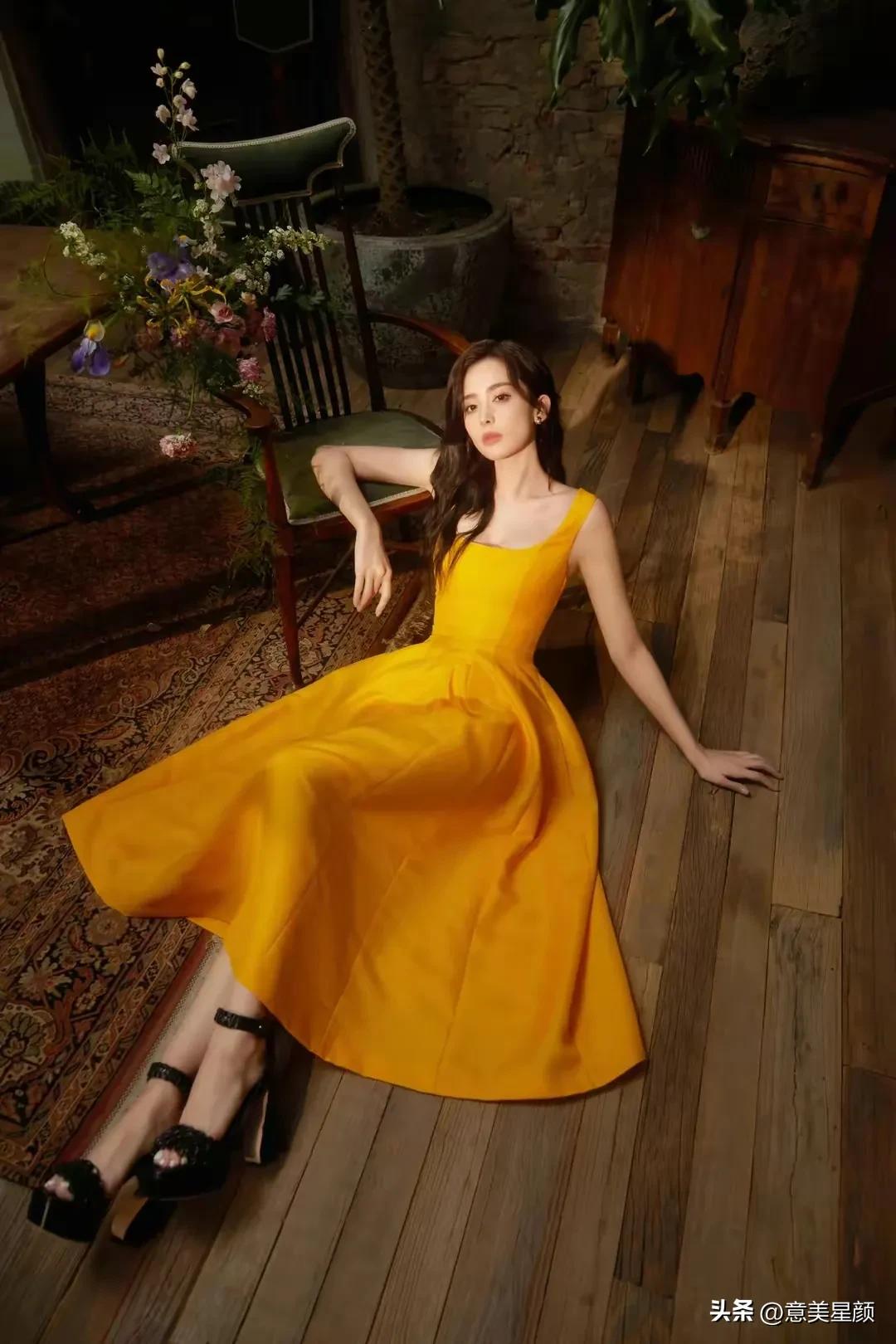 Twenty actresses wear yellow dresses, who is the most beautiful - iNEWS