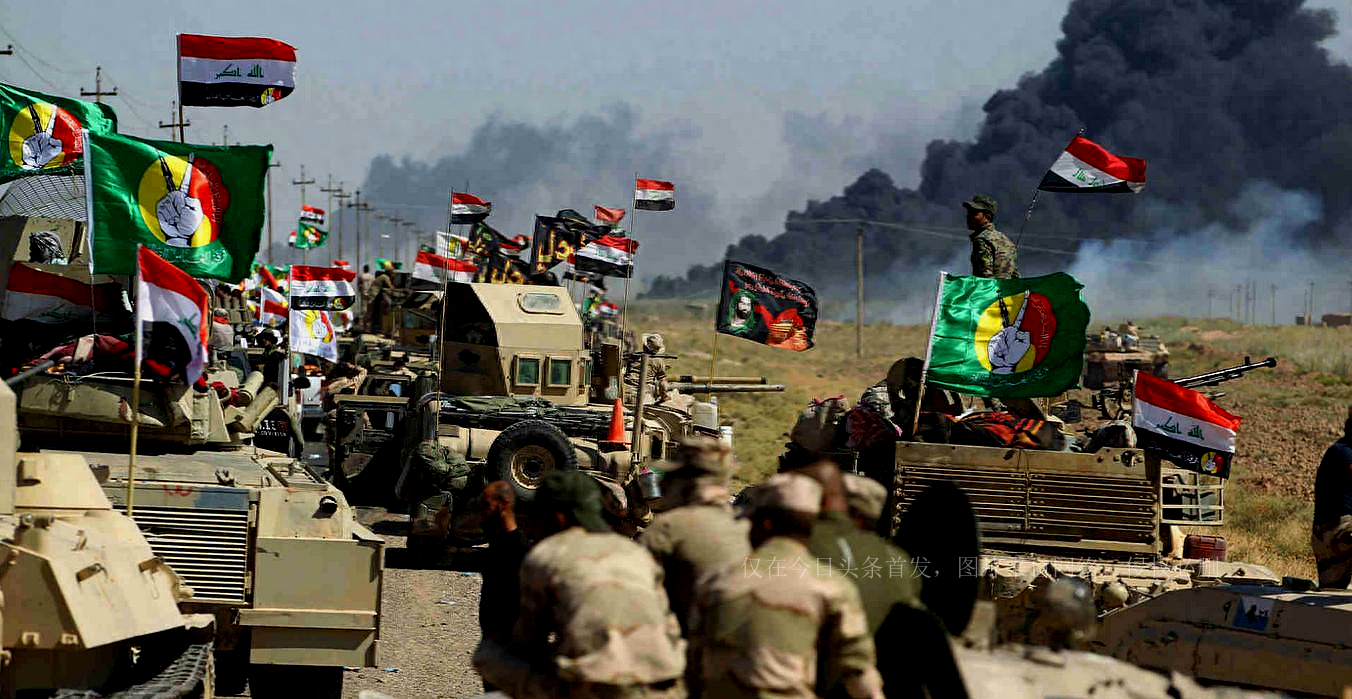 Large-scale conflicts broke out in seven countries in the Middle East ...