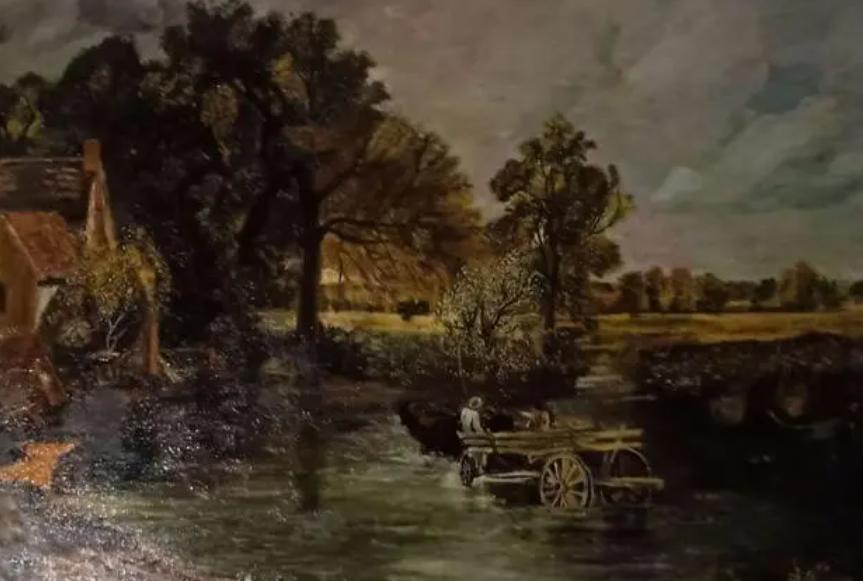 Constable's "Licorice Cart" revealed those real problems in the society ...