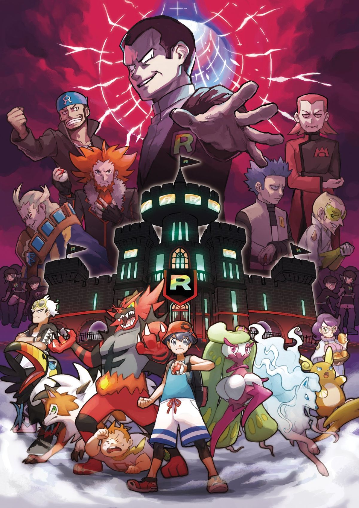 Introducing the Evil Organization of Pokémon History! Some covet the ...