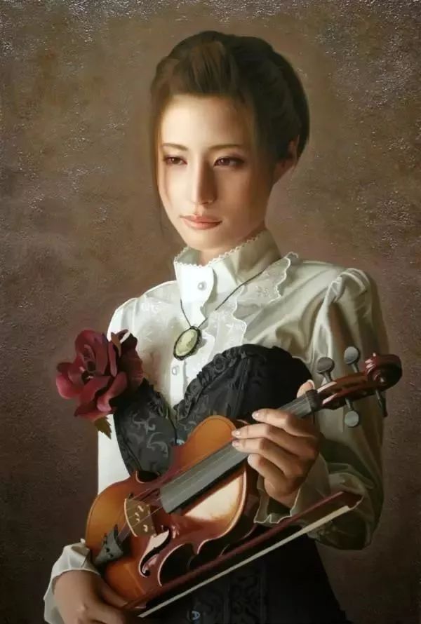The first person in Japanese hyper-realistic painting - iMedia