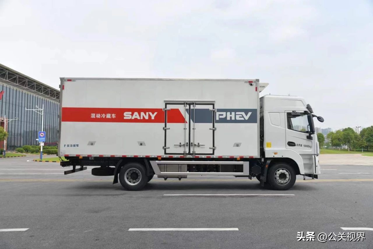 The first choice for cold chain transporters! Sany hybrid refrigerated ...