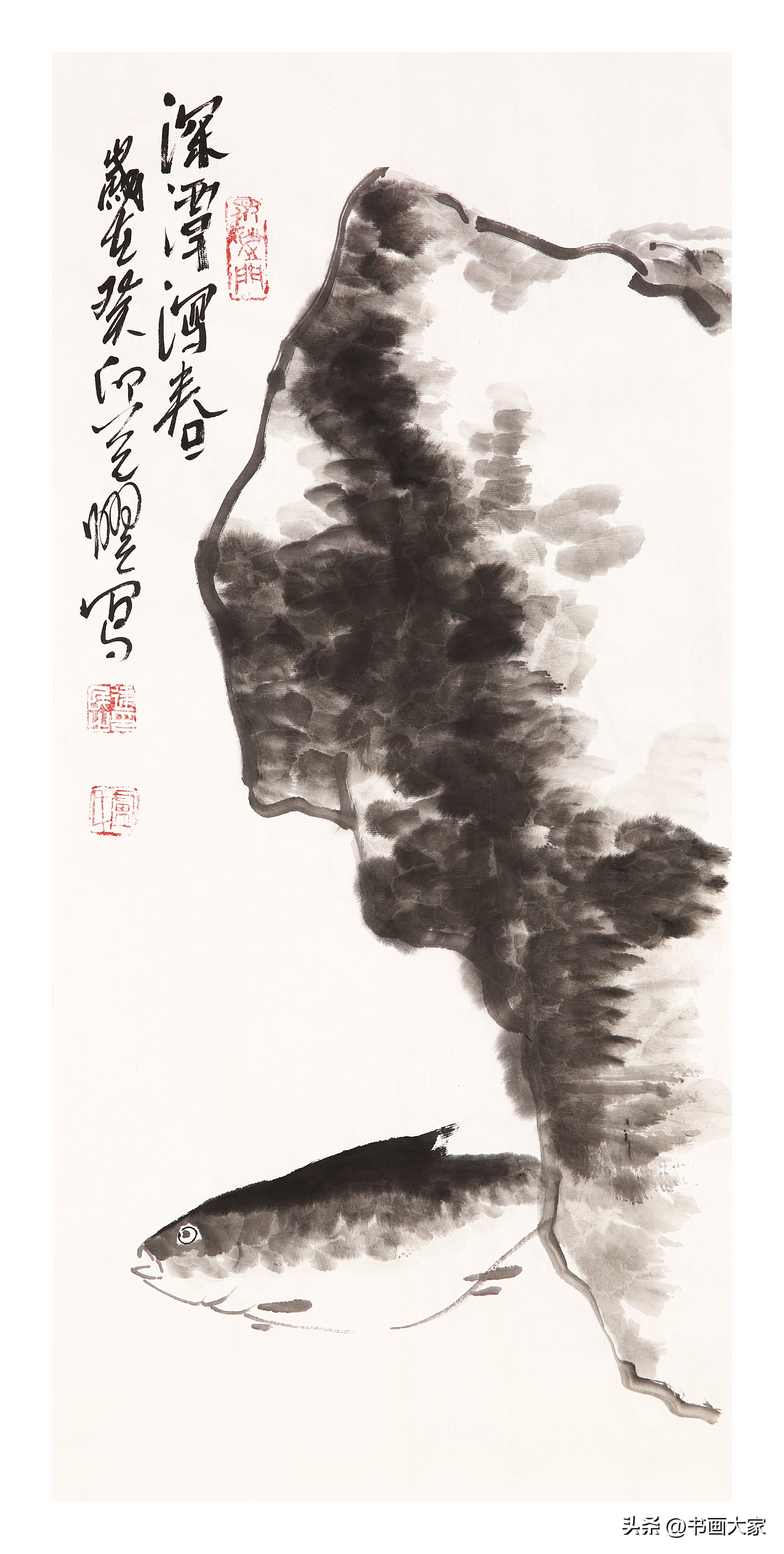 "Painter Lu Jianmin" every ink stroke is an independent life, and the ...