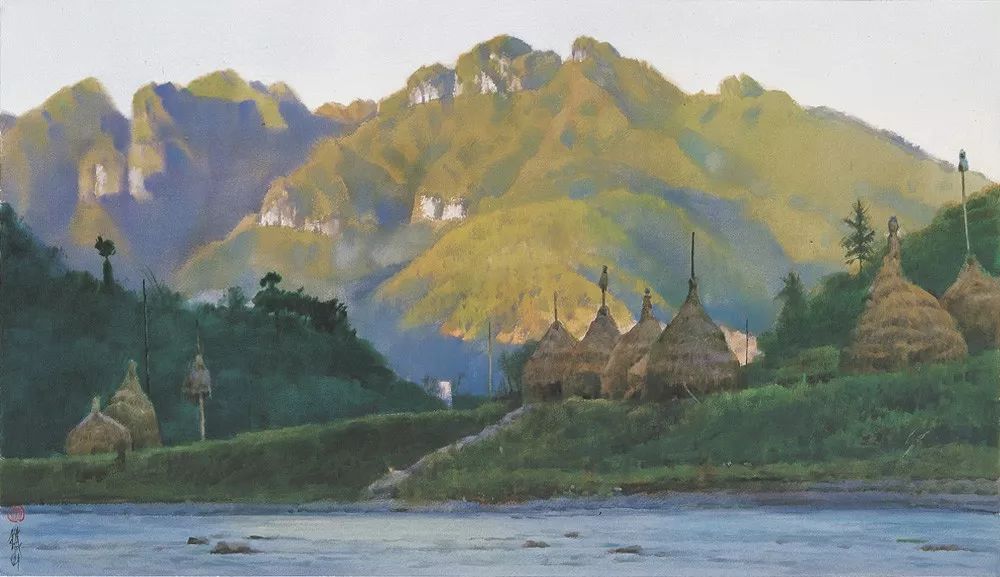 Huang Tieshan's watercolors come from beautiful nature! - iMedia