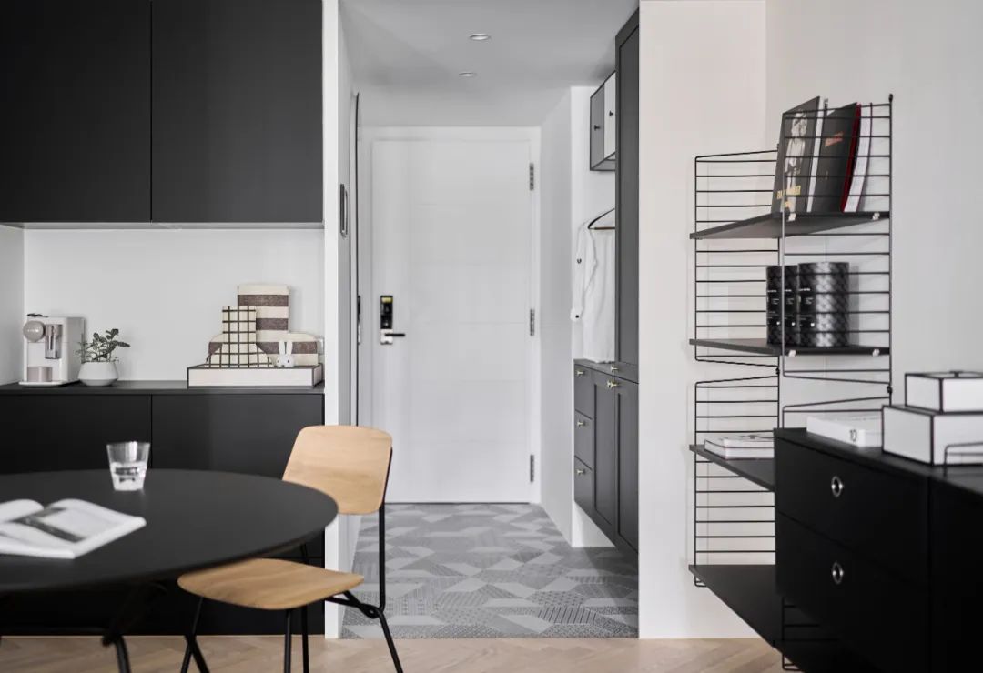 The first time I saw a house of 45 square meters, the layout is simply ...