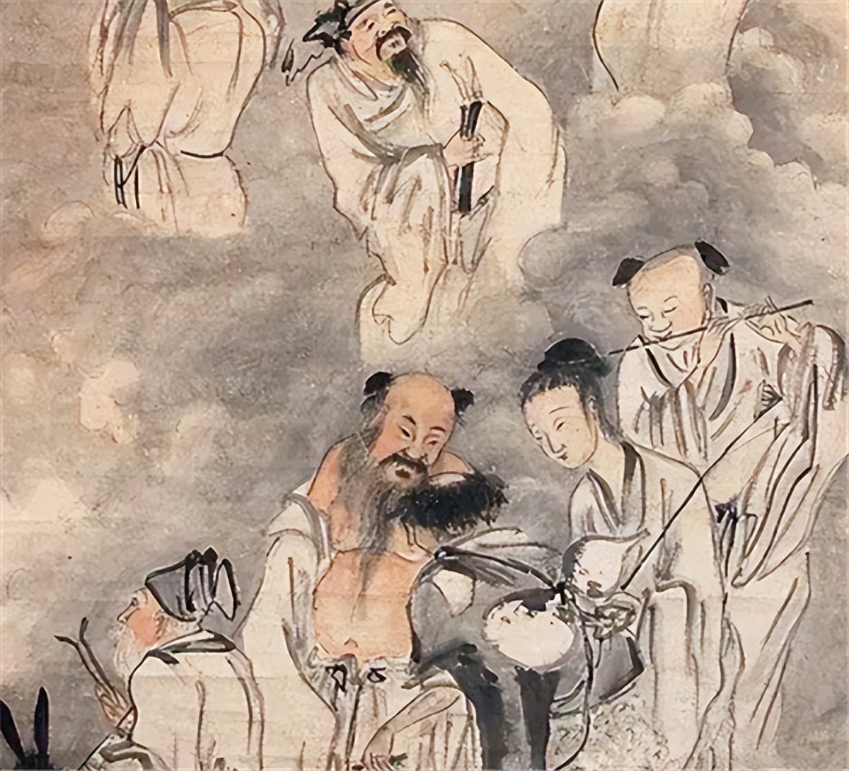 Luo Pin, a painter in the Qing Dynasty, claimed to be able to see ...