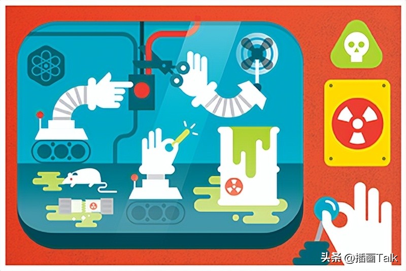 New York illustrator Mikey Burton, super simple and textured - iNEWS