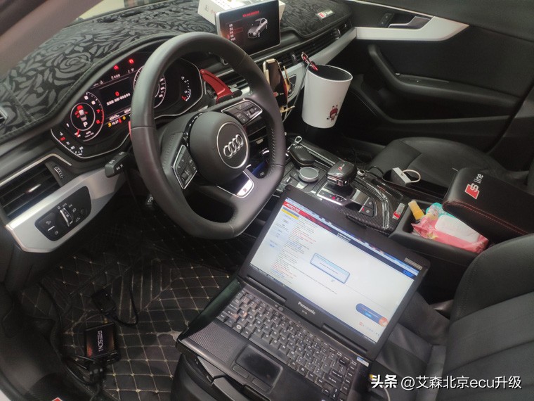 Unleash potential performance, Audi A4L40T brushes ecu to improve lack of power and make it more ...