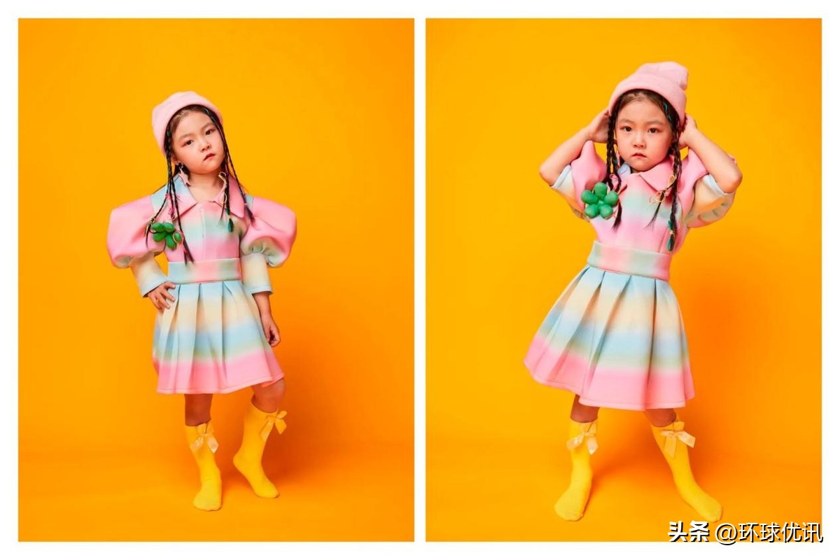 Little supermodel Luo Xinyi won the double honor of 2022SZ Children's ...