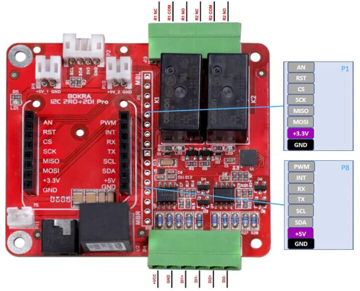 IoThing Digital IO board, which can handle voltage for Arduino ...