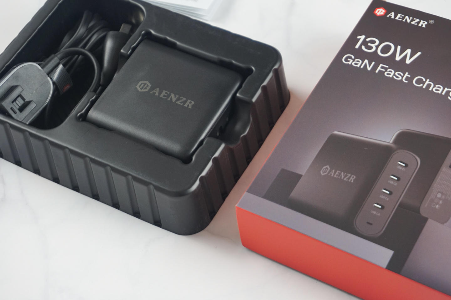 Fast charging, one step faster AENZR 130W GaN charger - iNEWS