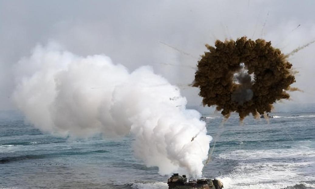 Thousands of tons of North Korean artillery shells were ejected into ...