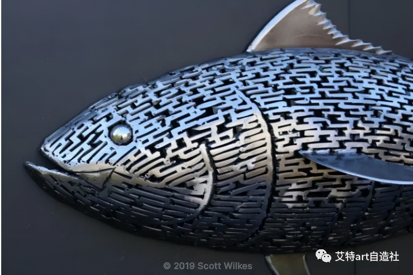Scott Wilkes - Cold Metal Art in a Cold Life - iNEWS