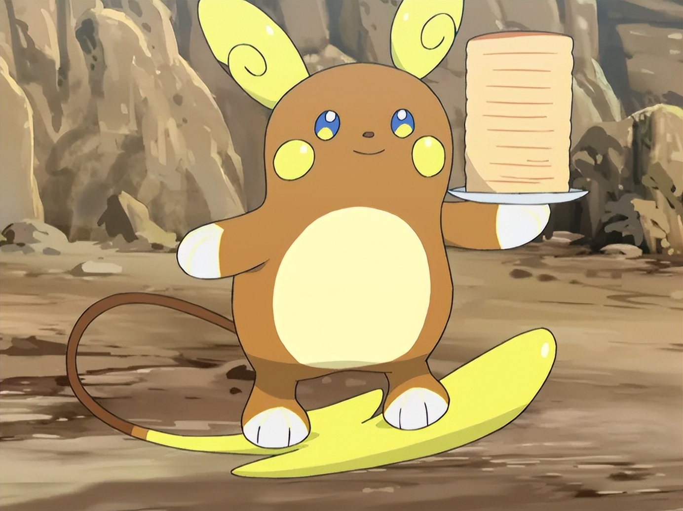Zaobo, who plays a funny role in the animation of "Pokémon", has the ...