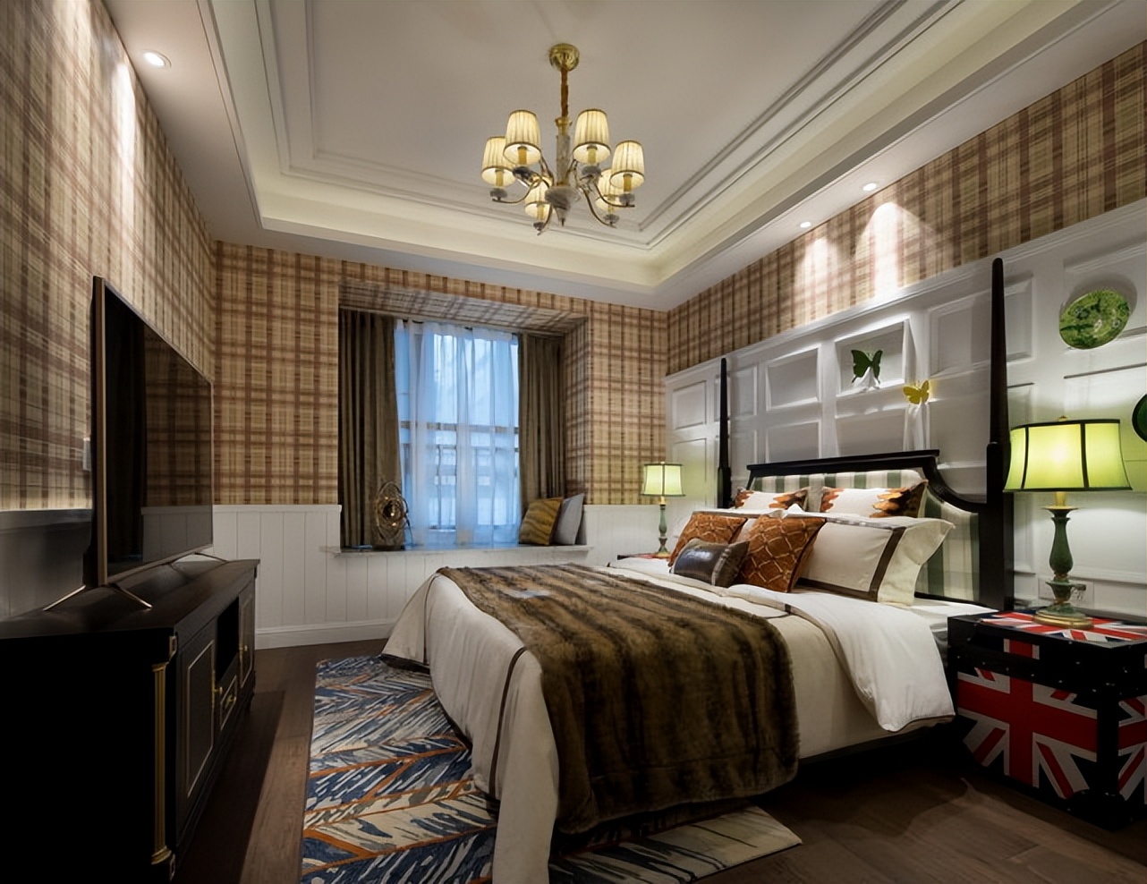 109 flat British style design, directing a journey through time and ...
