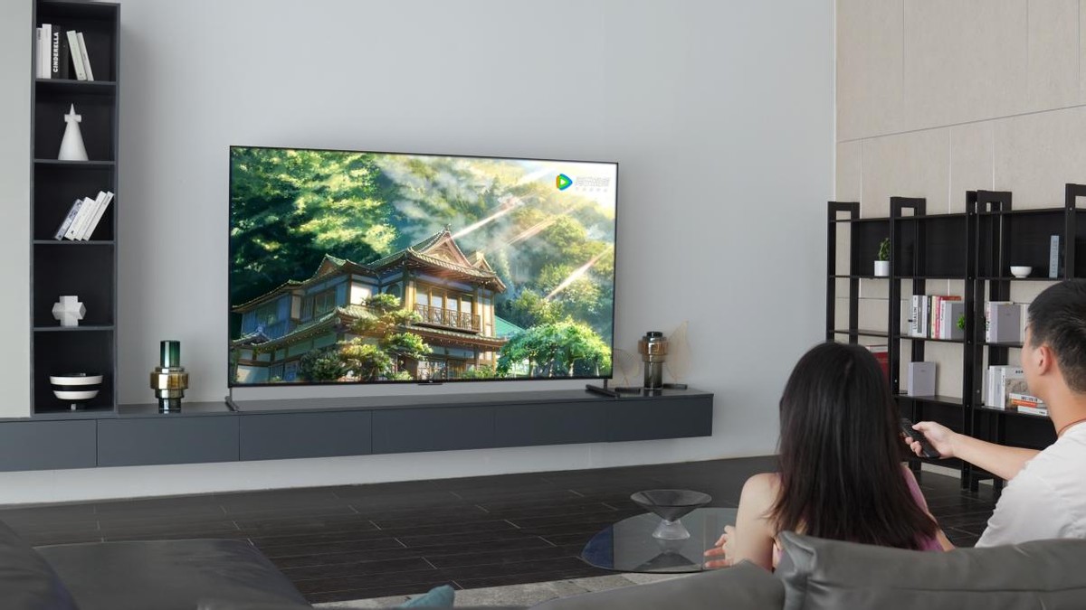 The "Rolling King" of super-large-screen TVs is here!The ultimate ...