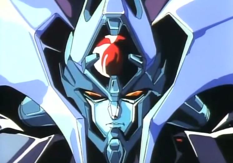 The early magic-style sci-fi mecha OVA animation, the mecha design is ...