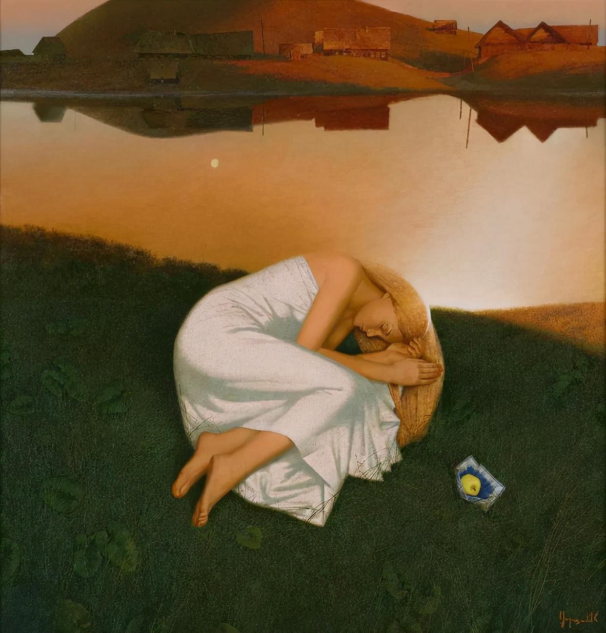 Simple oil painting, not simple colors︱Russian painter Stas Miroshnikov ...