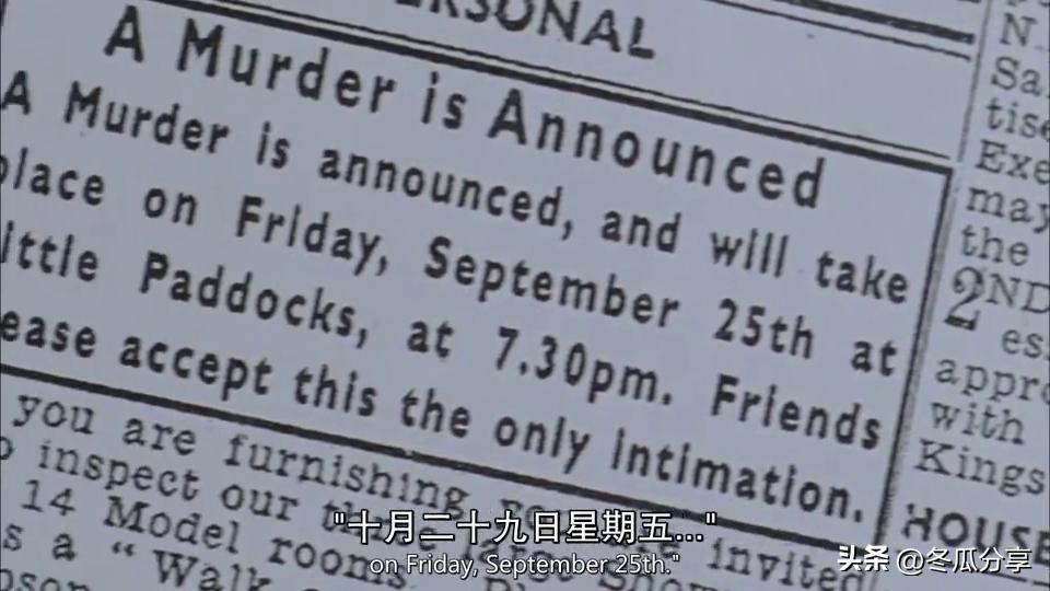 "Miss Marple's Detective Collection" S1E04: Murder Notice Diversity ...