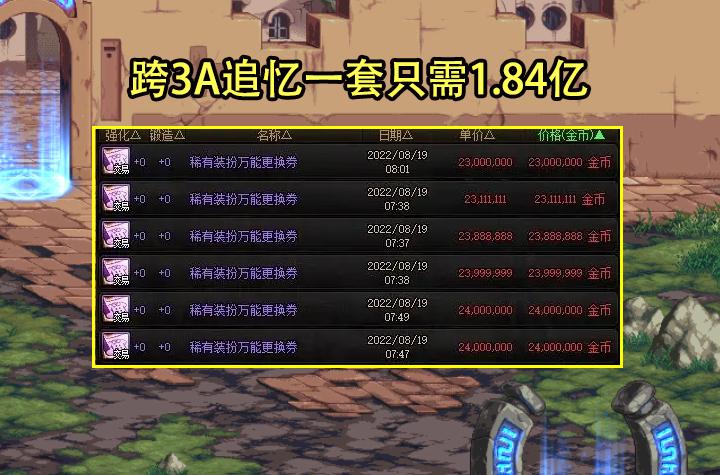 DNF: Reminiscence Sky player has been backstabbed again!If you change the coupon and then reduce ...