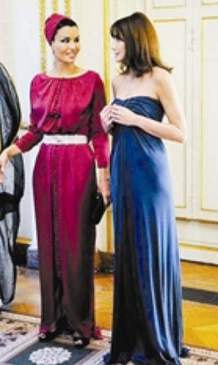 In 2009, Princess Moza of Qatar and Bruni Bimei stole the limelight ...