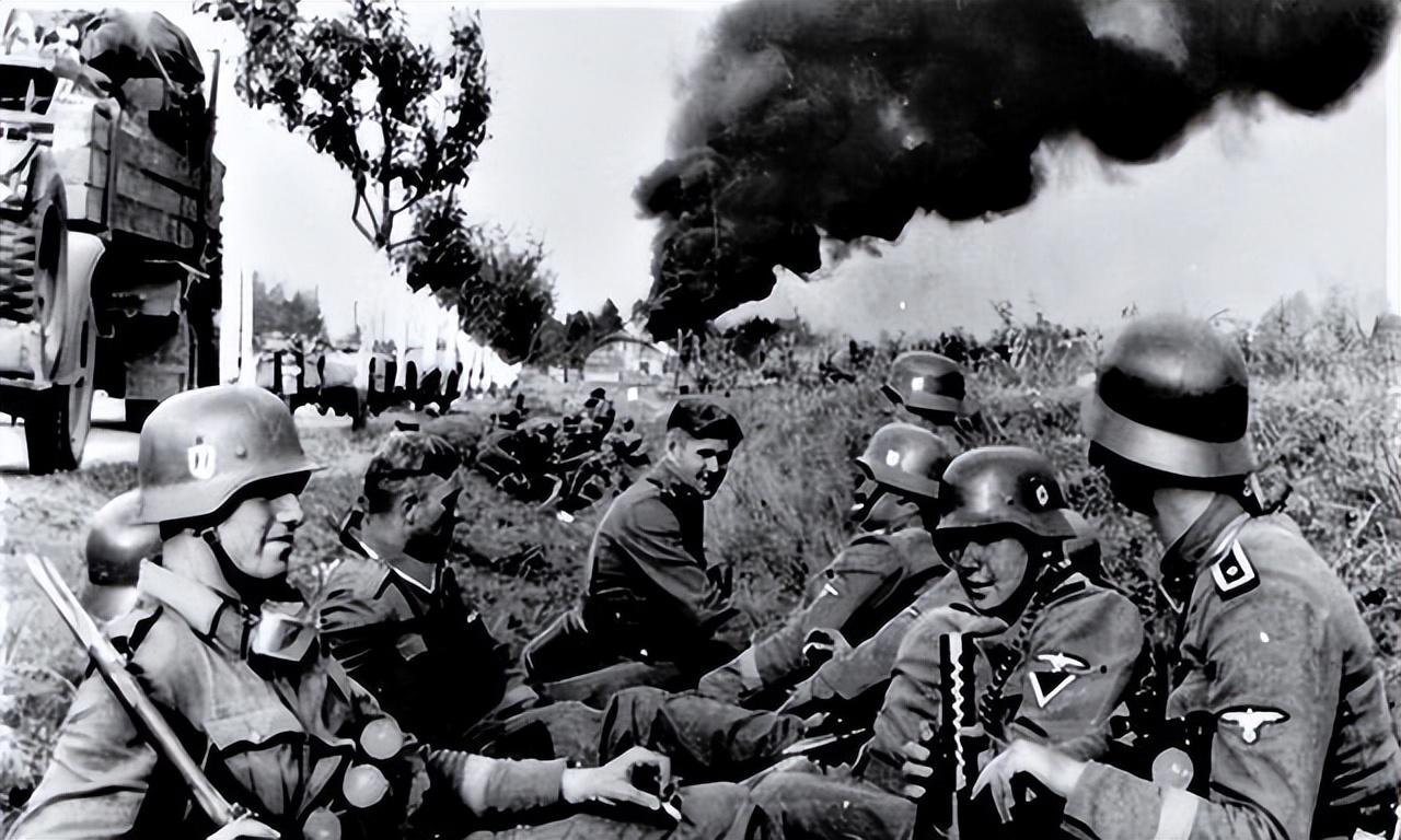 Abandoning the identity of the defeated country, Germany stationed ...