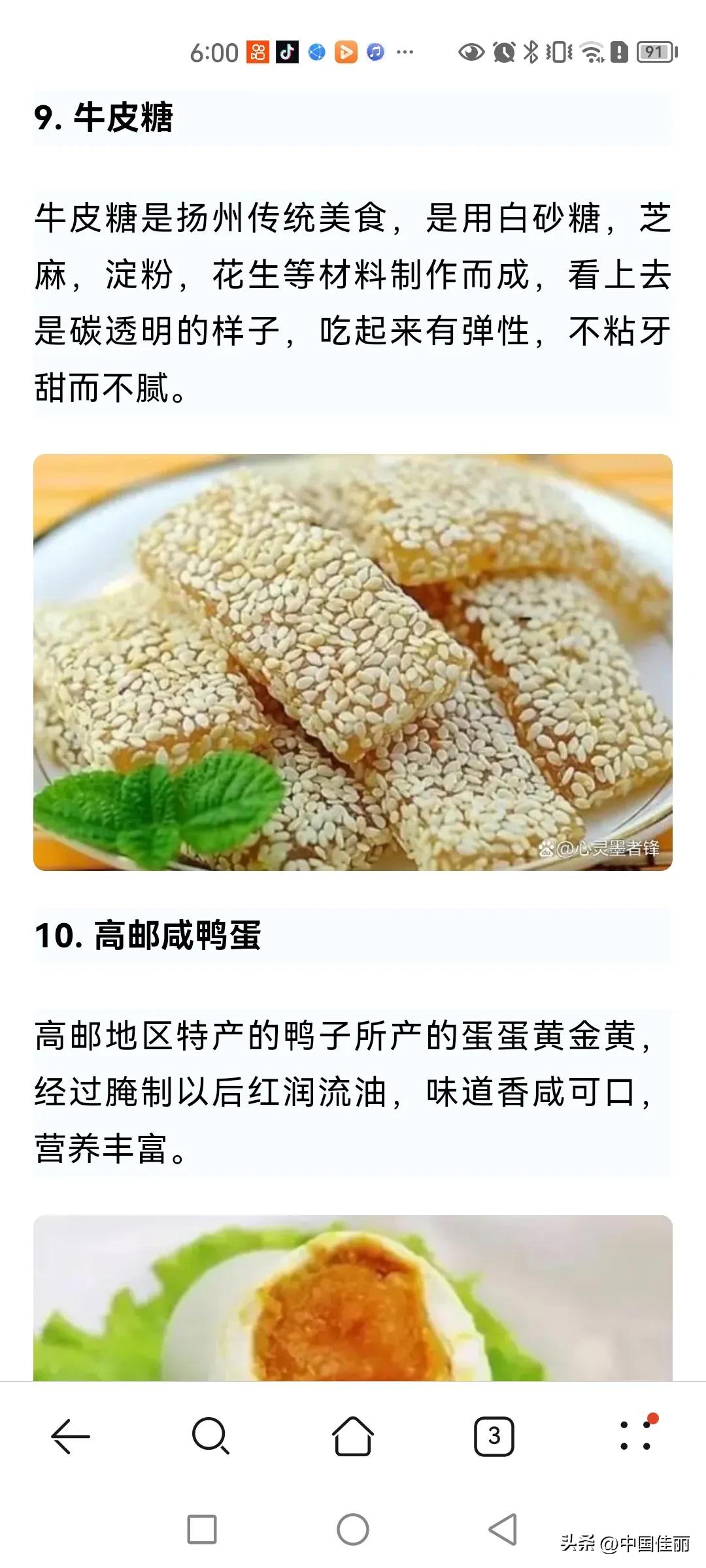 Poetic Yangzhou Food Map - iMedia