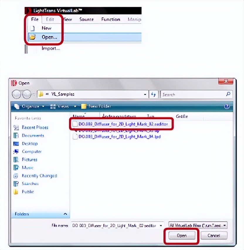 Optimized Diffraction Diffuser for 2D Light Icons - iMedia
