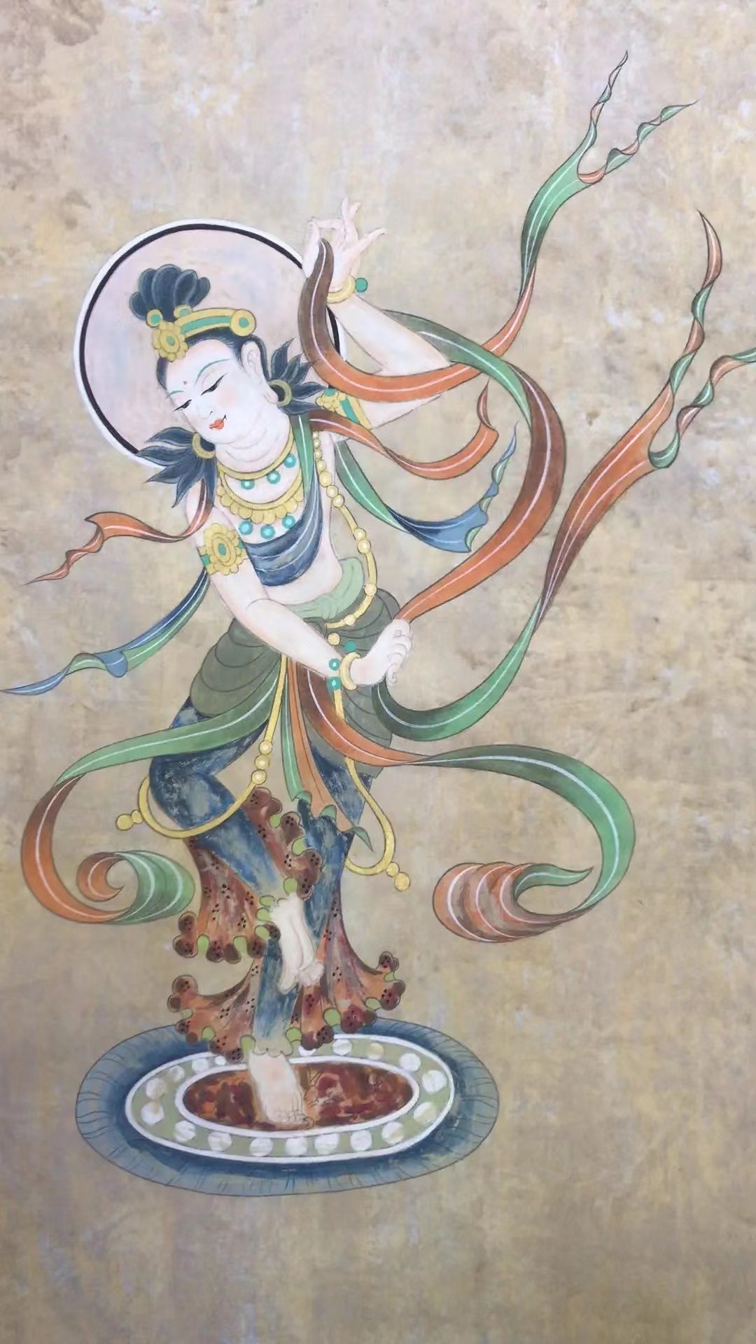 Stunning Dunhuang frescoes, the basic hand postures of the charming Dunhuang dance - iNEWS