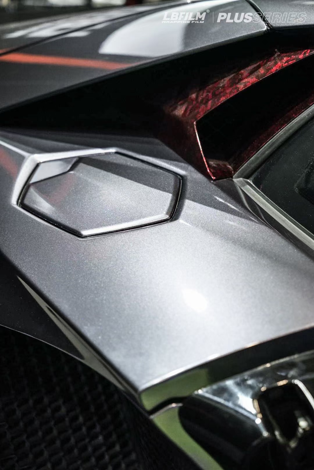 Lamborghini LB color change film Antarctic Star Blue, a new color is ...