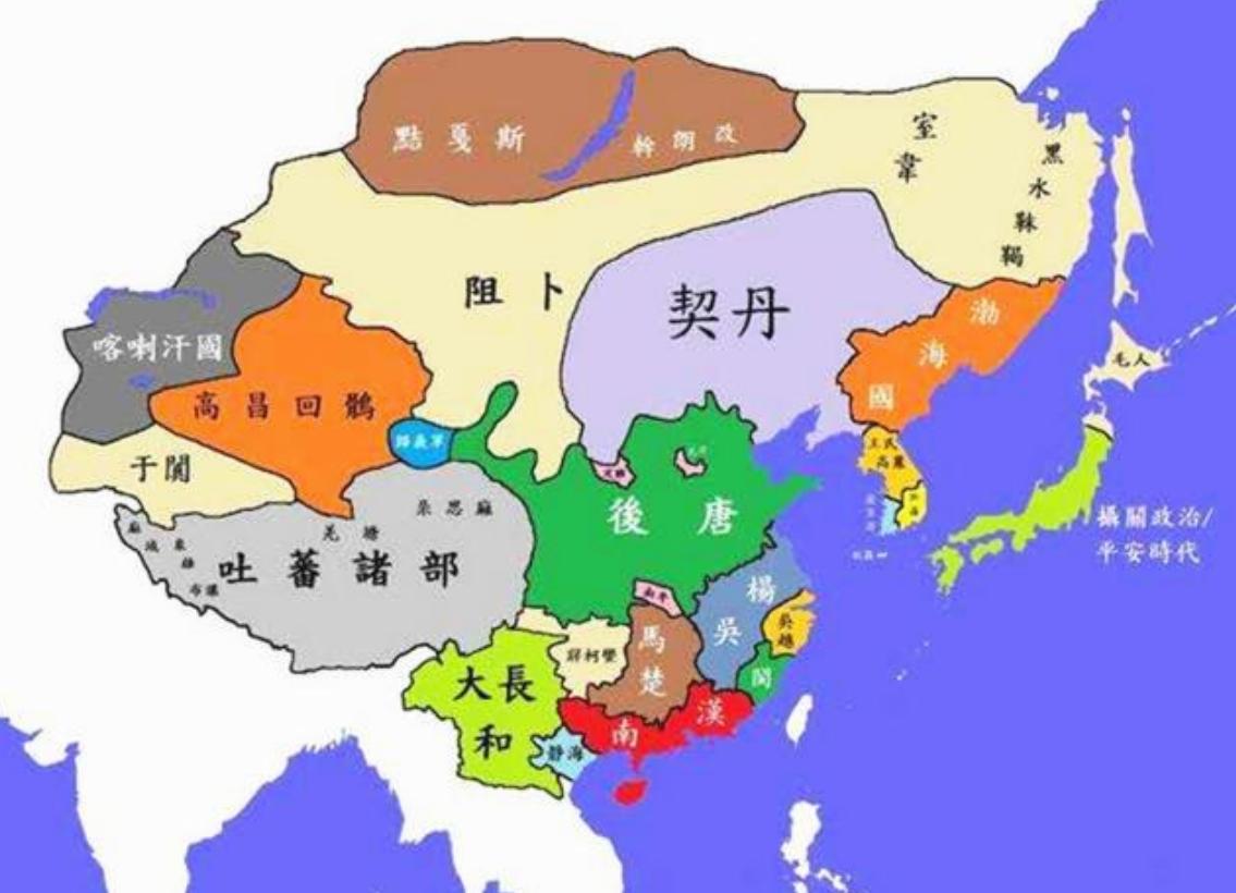 In the 72-year development history of the Five Dynasties and Ten ...