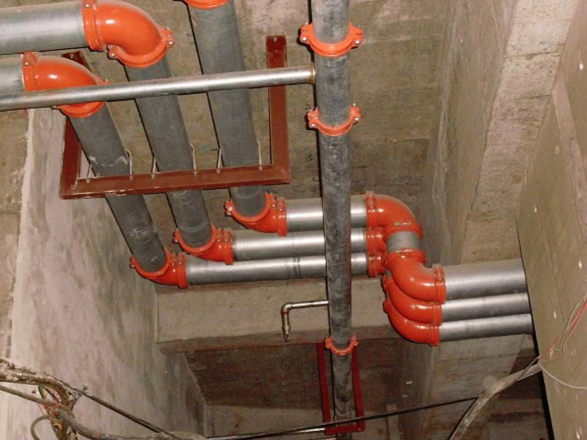 Application of groove connection technology on galvanized steel pipe ...