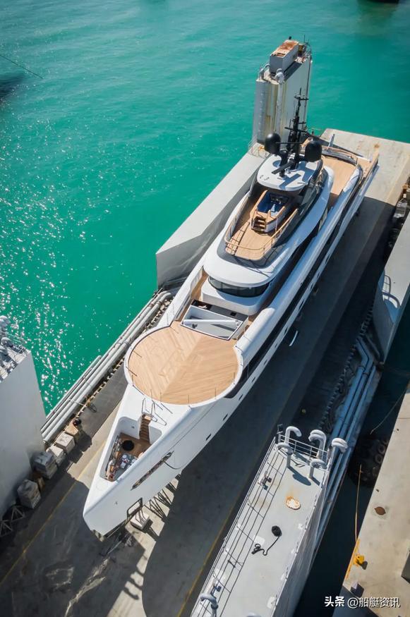 Admiral 55 meters super yacht launched Giorgio Armani interior design ...