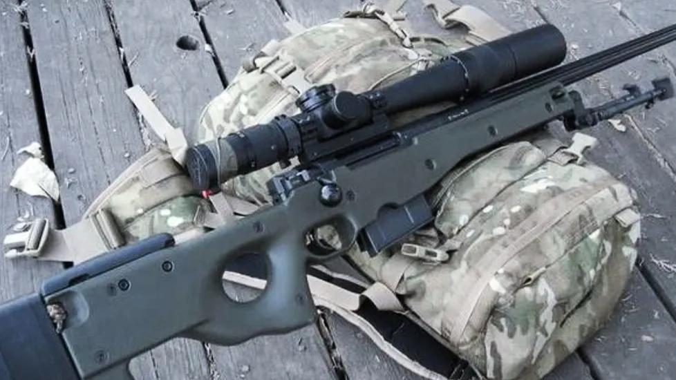 AWM sniper rifle, famous for accurate shooting ability, reliability and ...
