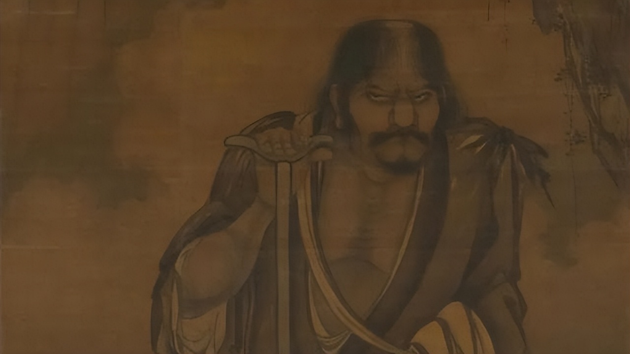 Yan Hui, a mudslide painter in the Yuan Dynasty, painted Taoist ...