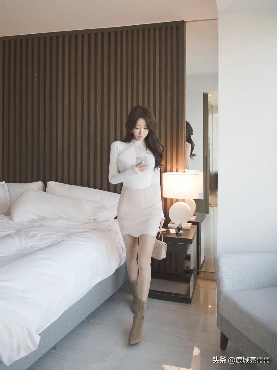 "Korean beauty model Zheng Youzhen" clothing collocation - iNEWS