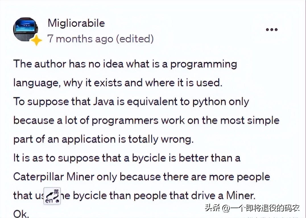 Regarding the future discussion of Java, see what foreign developers say - iNEWS