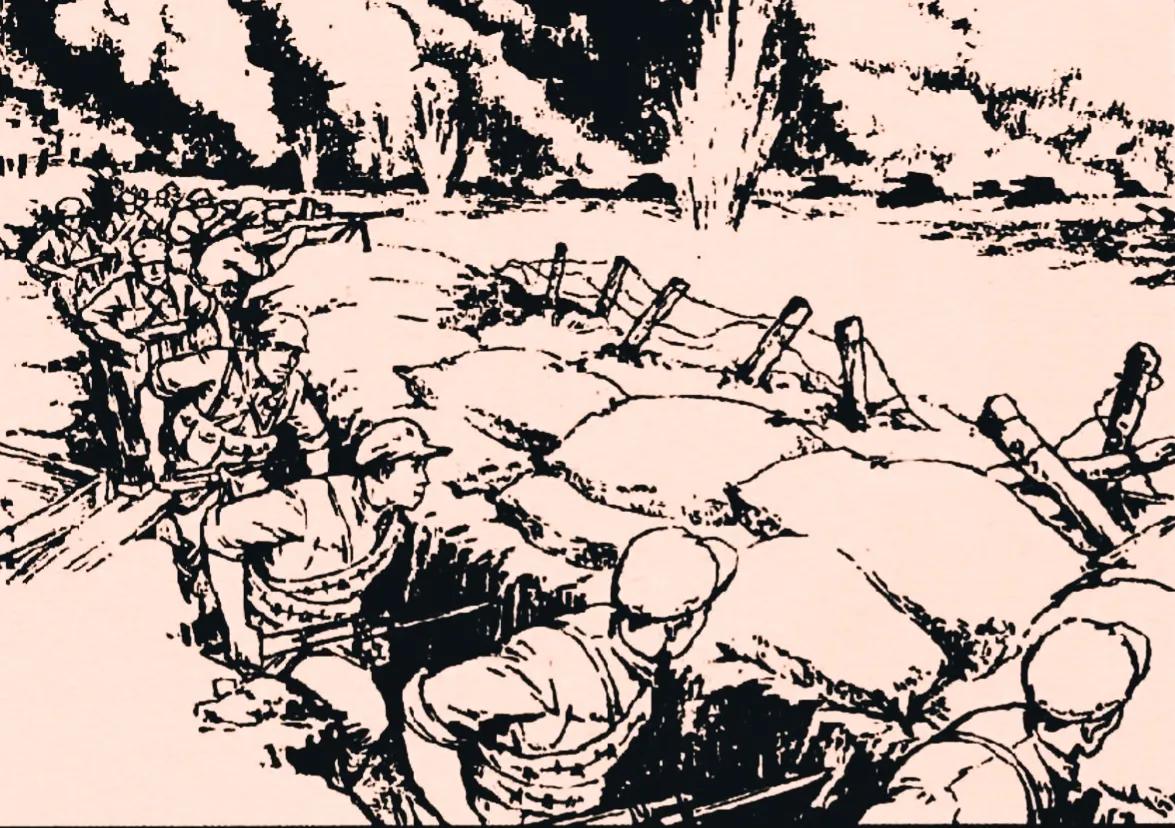 7 people captured the enemy, a division and two regiments - the assault ...