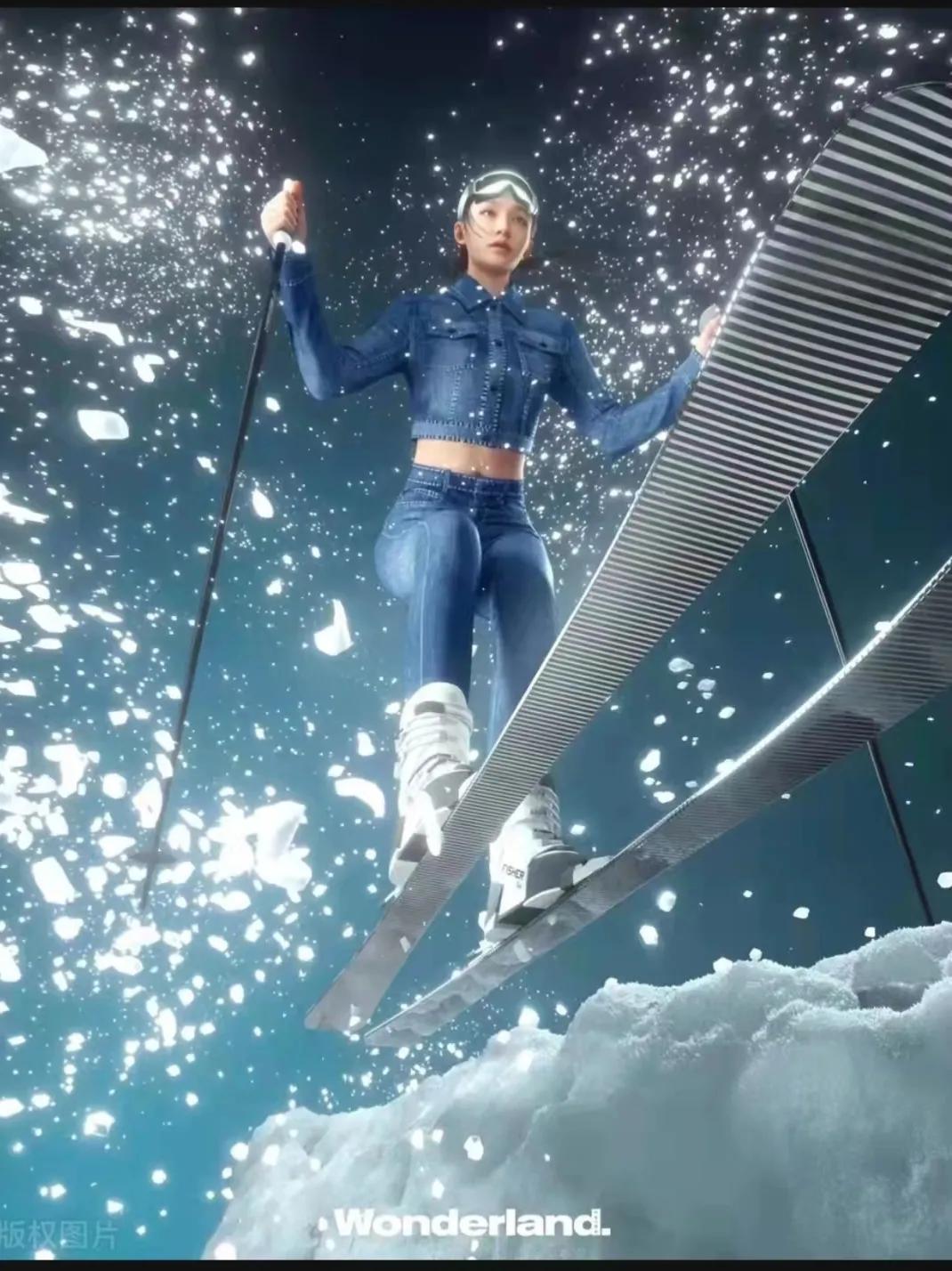 Lin Yun's photo of ice and snow weightlessness CG blockbuster - iNEWS