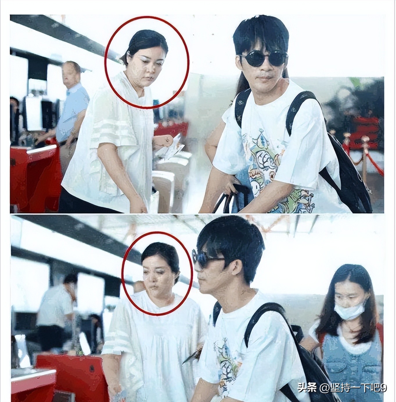 The intimate photo of Hu Ge and his wife Huang Xining was exposed, the ...