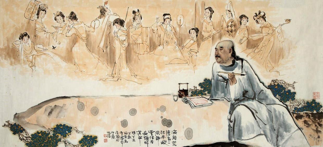 The Story Behind "The Story of the Stone": "Zhen Baoyu Sending Jade ...